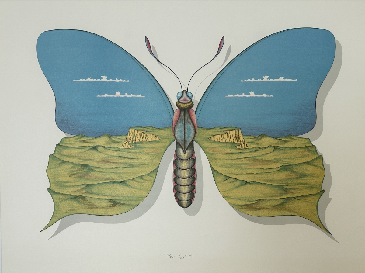 Sommerfuglen - EGIL, Mogens - LITOGRAFISHOP